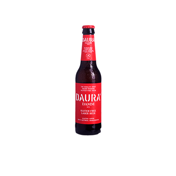 Cerveza Daura Damm Sin Gluten 330ml