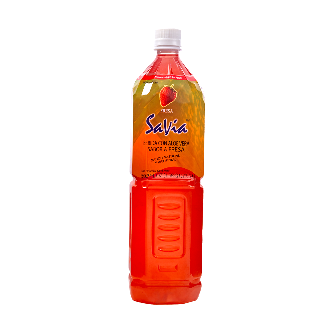 SAVIA DRINK ALOE VERA FRESA 6/1.5LT
