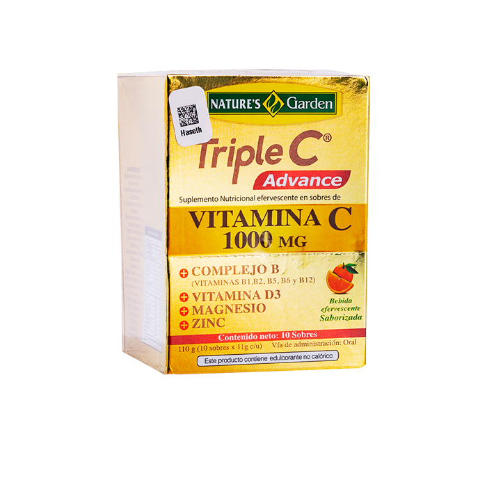 TRIPLE C EFERVESCENTE X 10 SOBRES