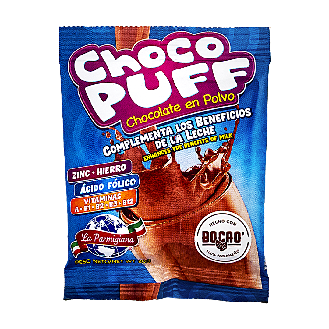 PARMIGIANA CHOCO PUFF 48/20GR