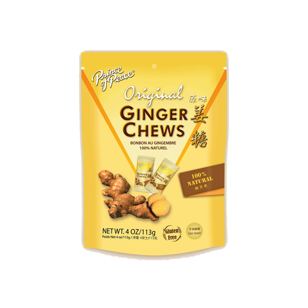 PRIN OF PEACE SNACK GENGIBRE ORIG 4OZ