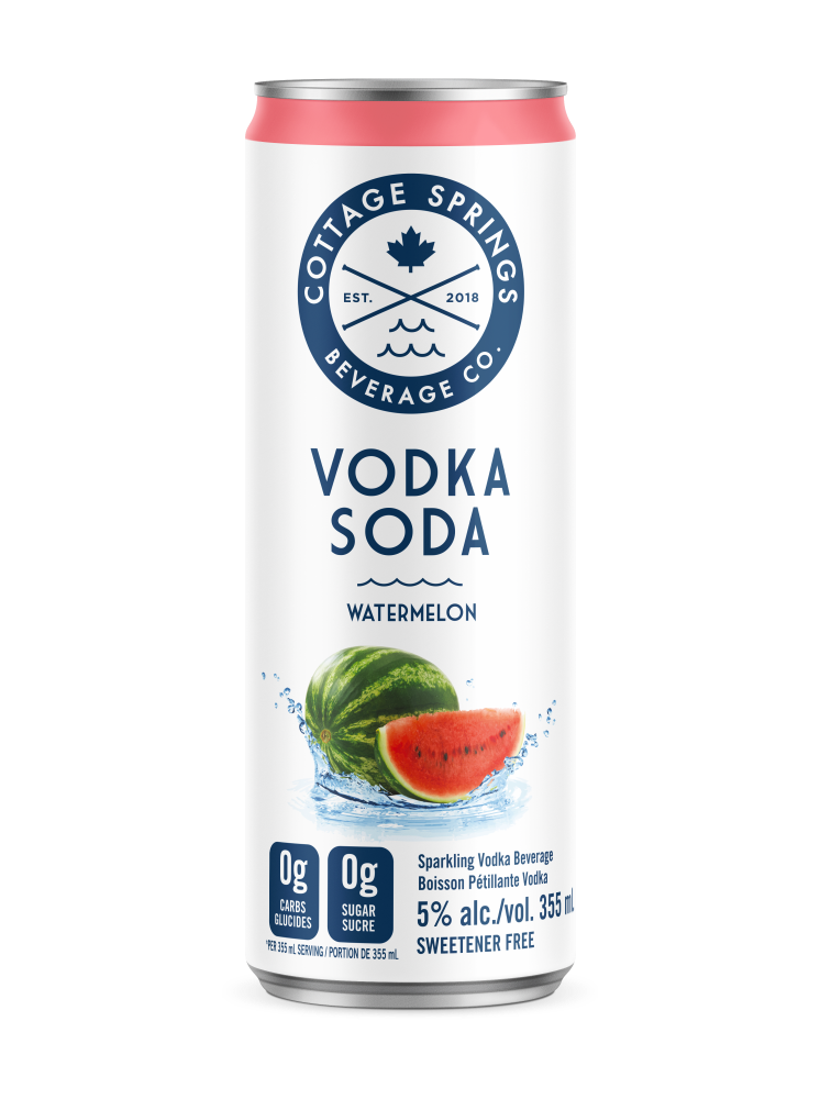 Cottage Spr Vodka Soda Sandia 24 355ml